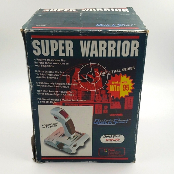 Video Games & Consoles | Quickshot Super Warrior Joy Stick Qs 21 Ibm ...